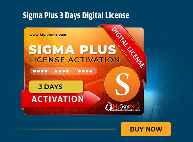 Sigma Plus 3 Days Digital License - GSM-Forum