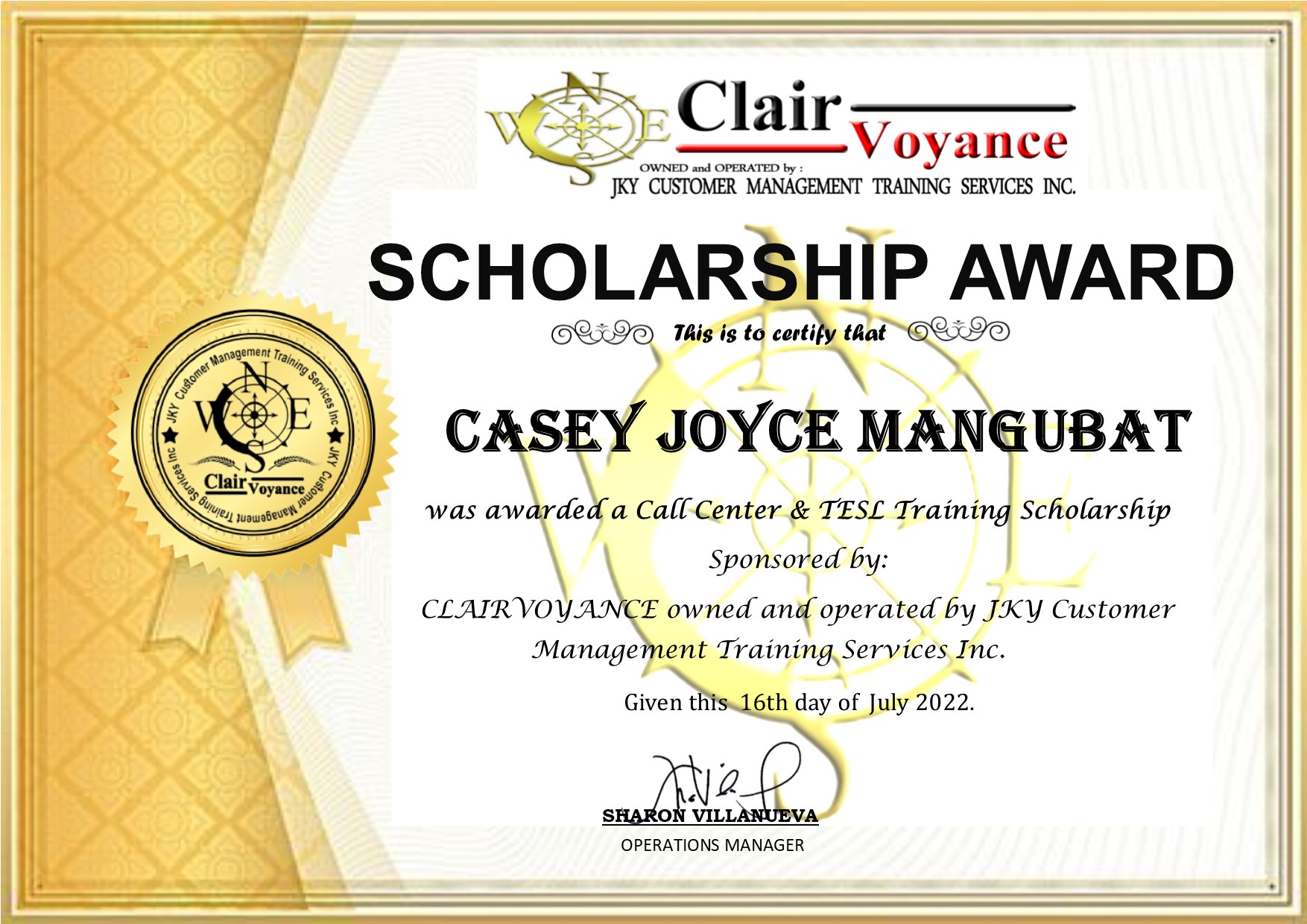 Casey Joyce Mangubat - -- | LinkedIn