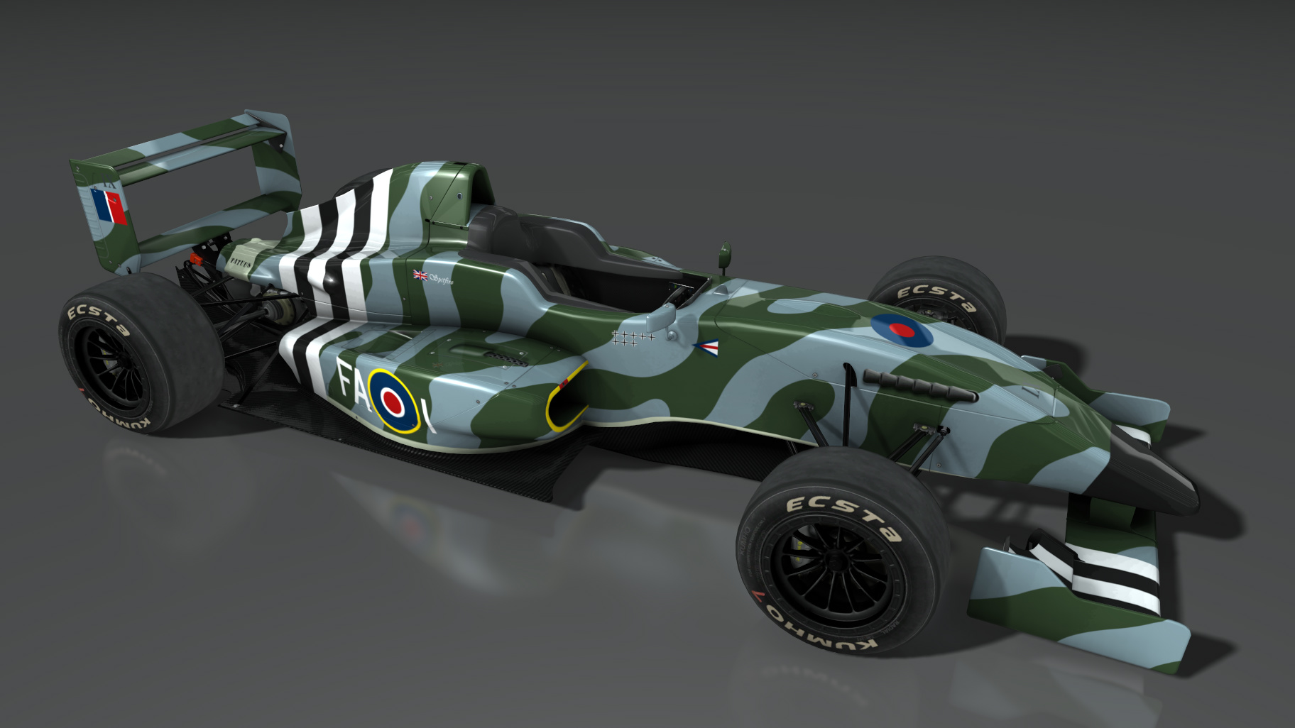 Tatuus FA01 Spitfire Livery V1.0 | OverTake.gg
