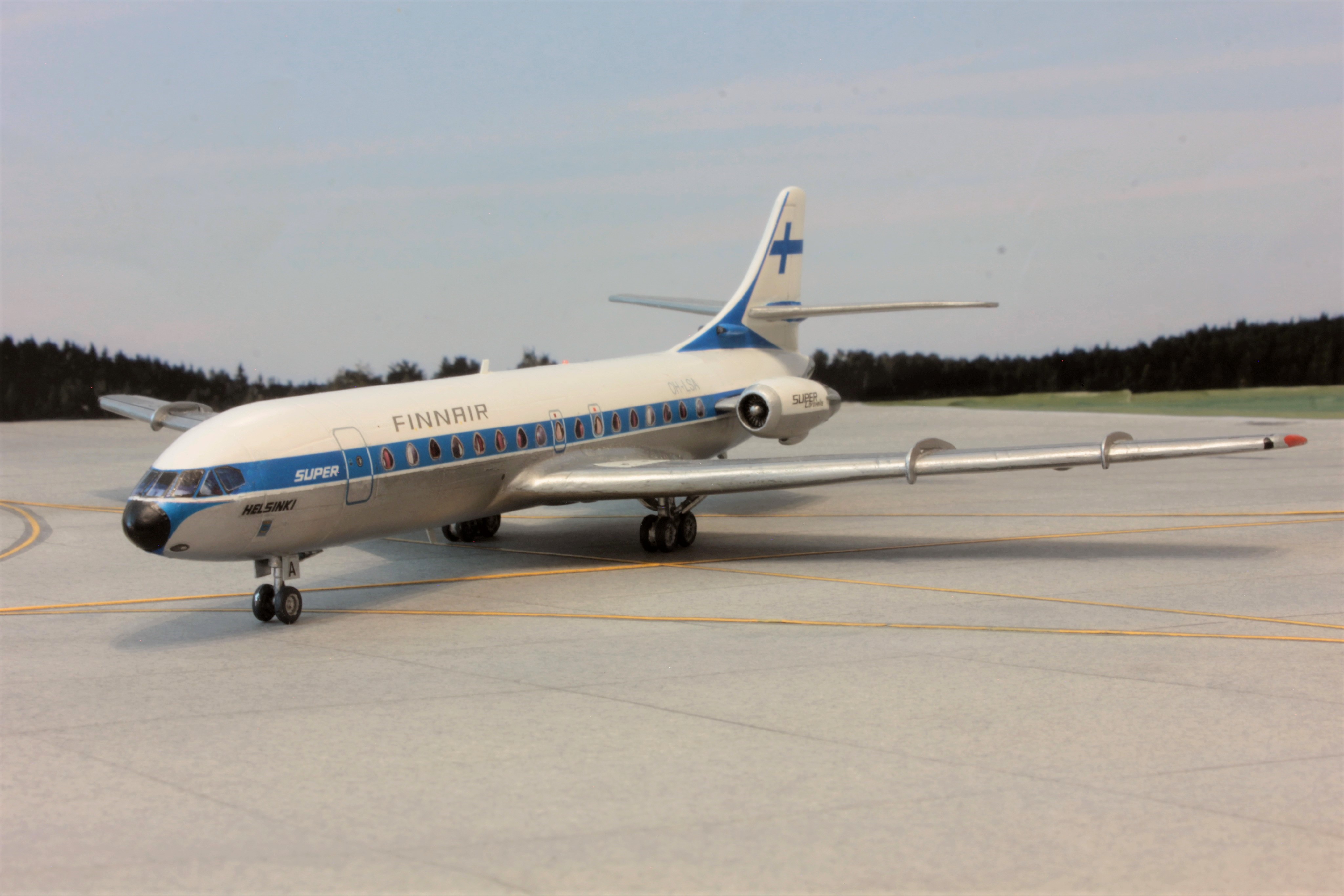 Finnair Super Caravelle in 1/144 scale - Ready for Inspection ...