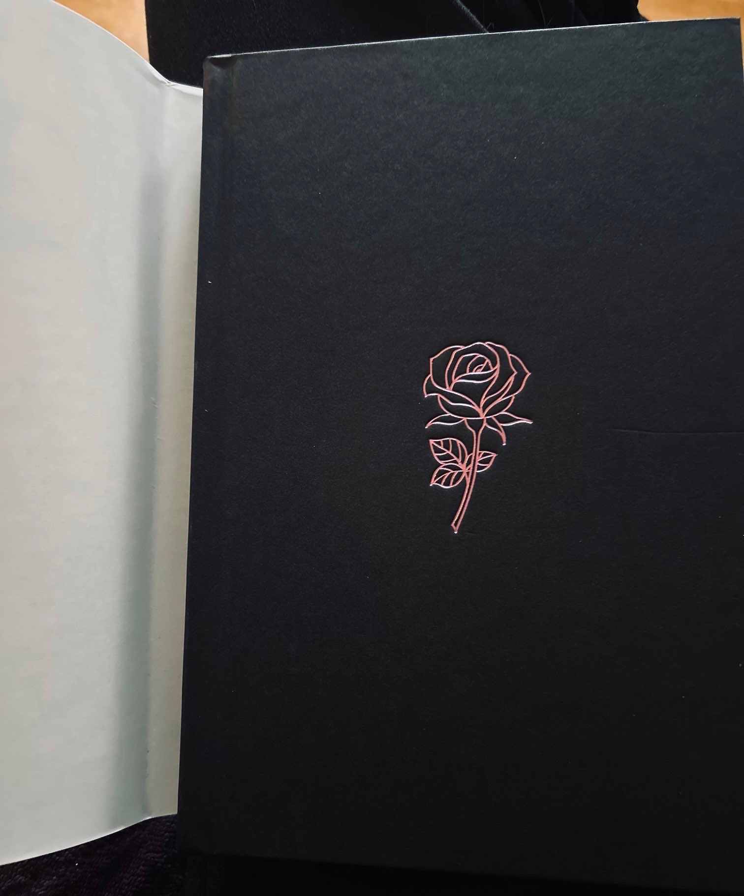 Britney placed a pink rose on the hardcover of 'The Woman In Me ...