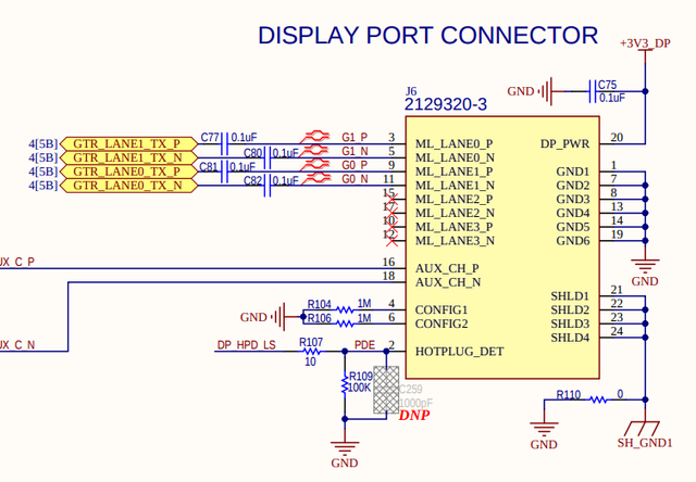 Change DisplayPort interlane alignment order