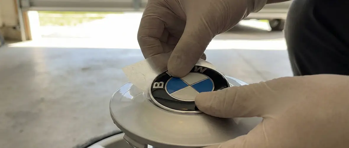 Why Factory BMW Emblems Peel and How to Fix It