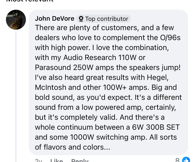 DeVORE FIDELITY Speakers- Doing Something Right? | Page 37 | Steve ...