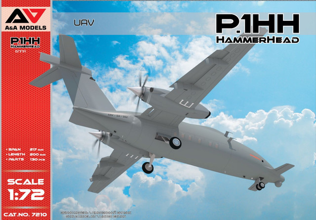 1/72 - Piaggio P-1HH Hammerhead (P.180 Avanti UAV) by A&A Models ...