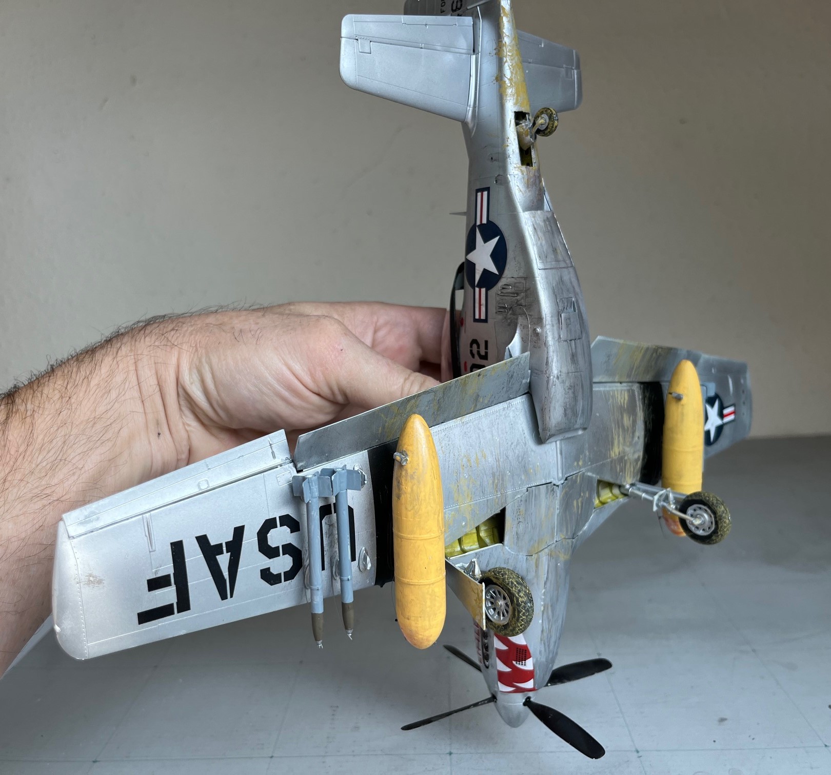 "Little Beast" F-51 Mustang - Ready for Inspection - Large Scale Planes