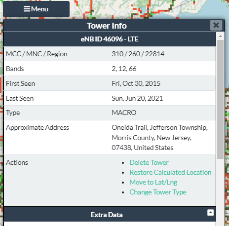 'Tower Types' Added, Includes DAS Support! : r/cellmapper