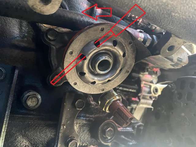 Ripped off oil filter : r/240sx