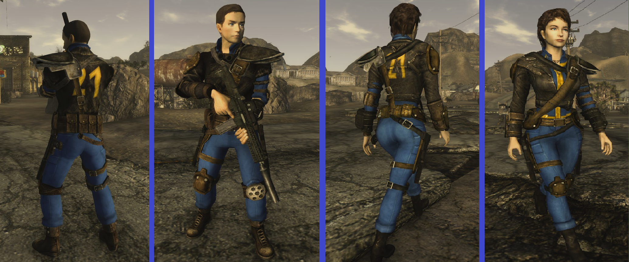 Vault 21 Combat Jacket - FNV - type6 type4 body at Fallout New Vegas ...