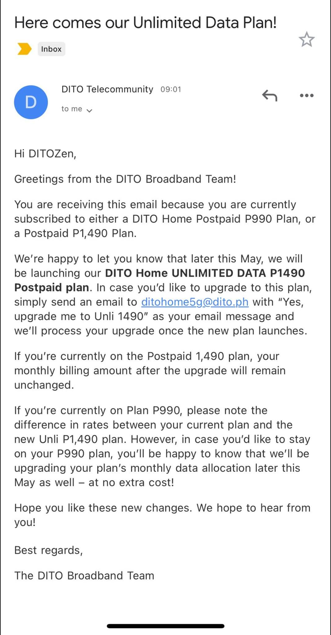 TipidPC.com - *Dito Telecommunity - 3rd Telco (Mislatel)