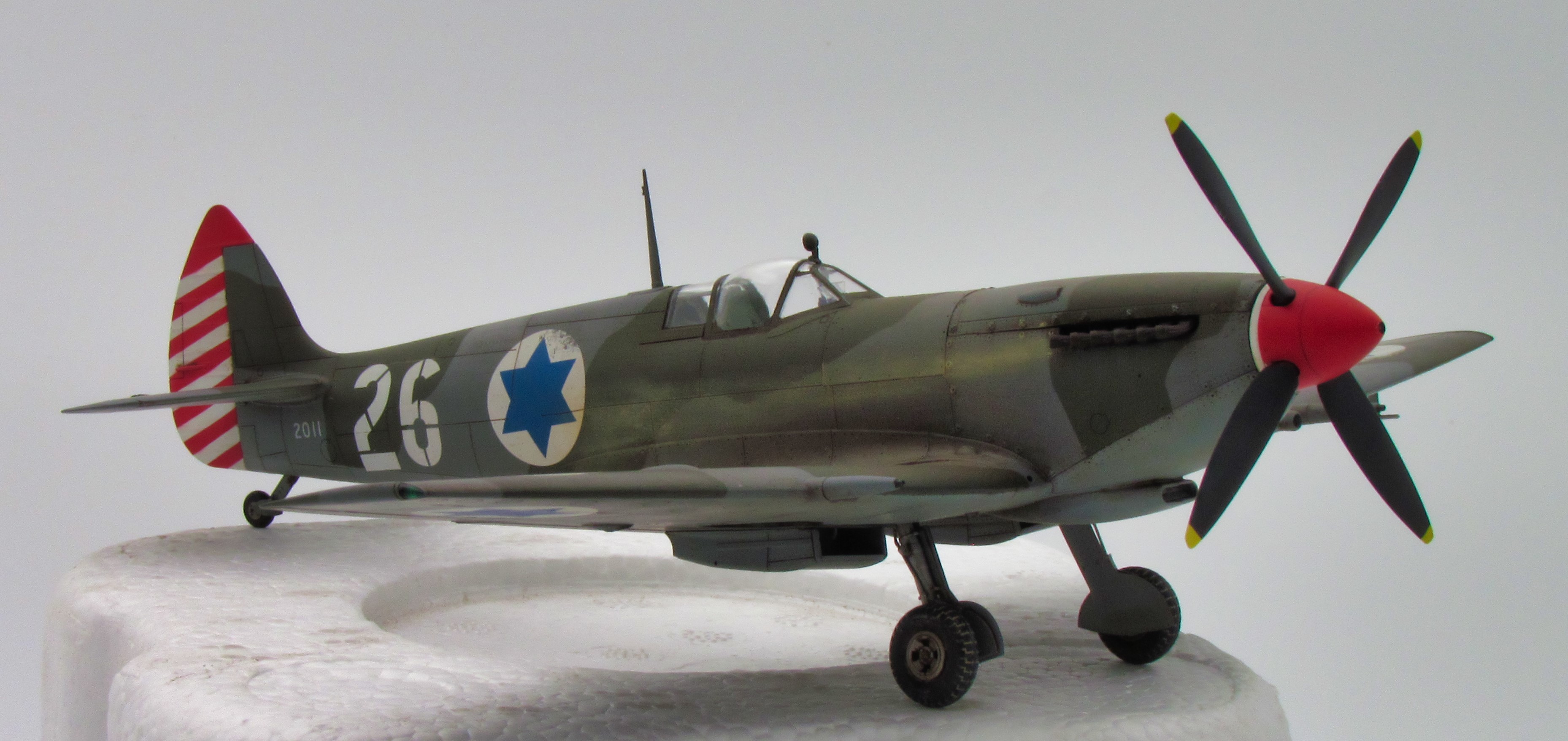 Spitfire IXe, Tayeset 101, IAF, War for Independence, Eduard 1/48 ...