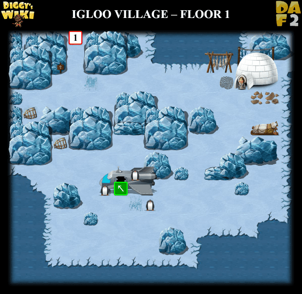 Igloo Village - Nanook - Terra - Diggy's Adventure Help