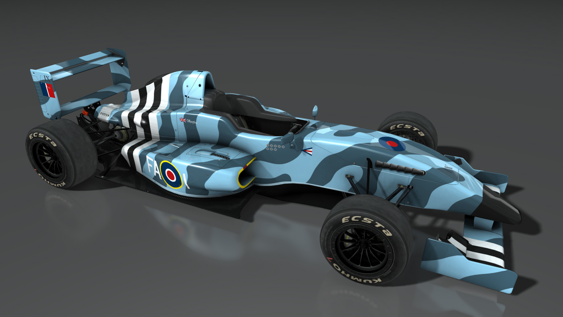 Tatuus FA01 Spitfire Livery V1.0 | OverTake.gg