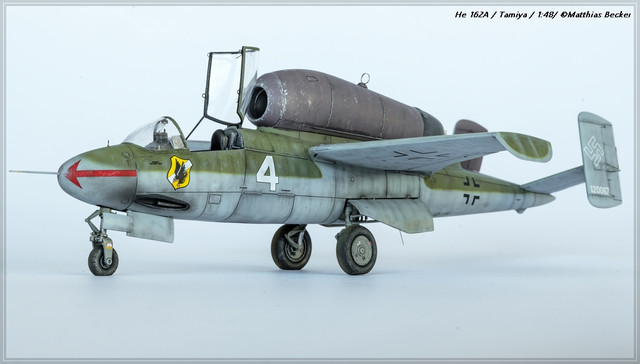 Tamiya He 162 in 1:48 with Vintage Eagles Decals - Ready for Inspection ...