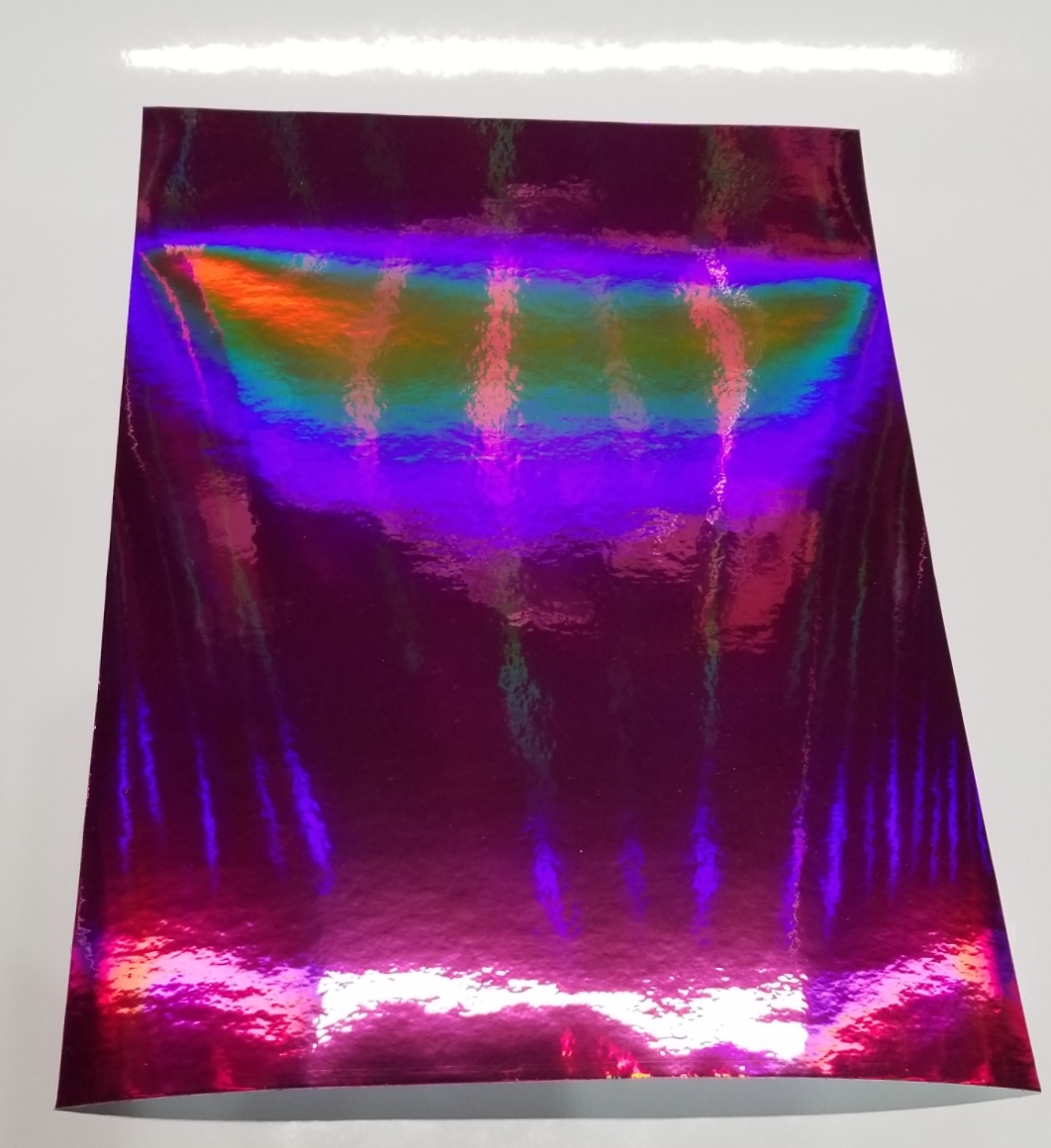 24" x 10 foot Raspberry Oil Slick