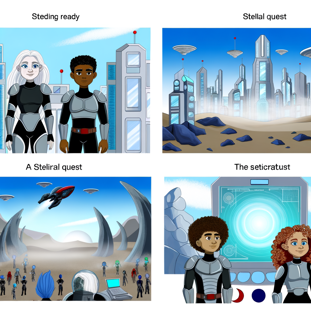 Galactic Warrior's Journey - Free Bedtime Fairy Tales