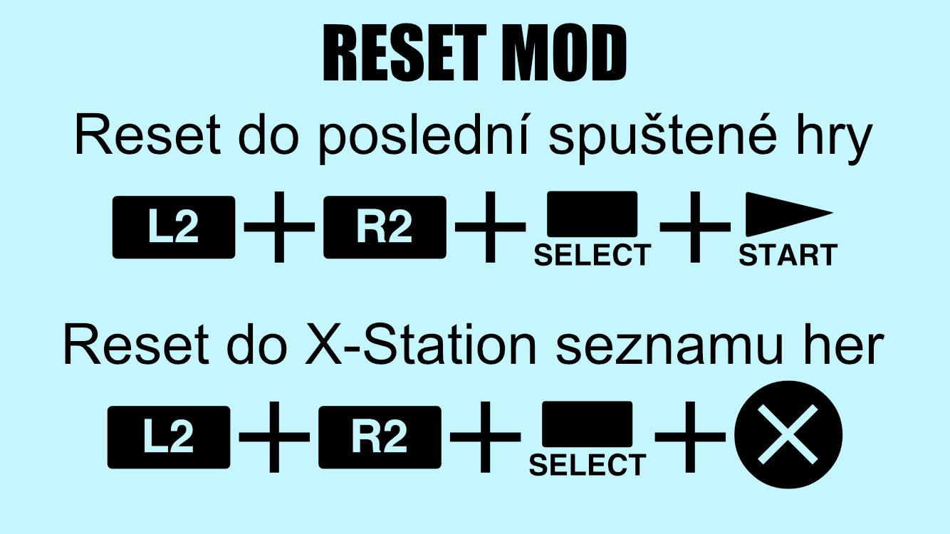 PlayStation 1 s modifikací Xstation + ResetMod | Aukro