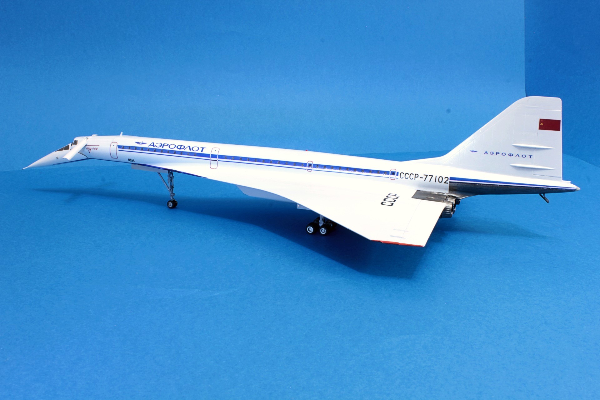 Aeroflot Tupolev Tu-144 in 1/144 scale - Ready for Inspection ...