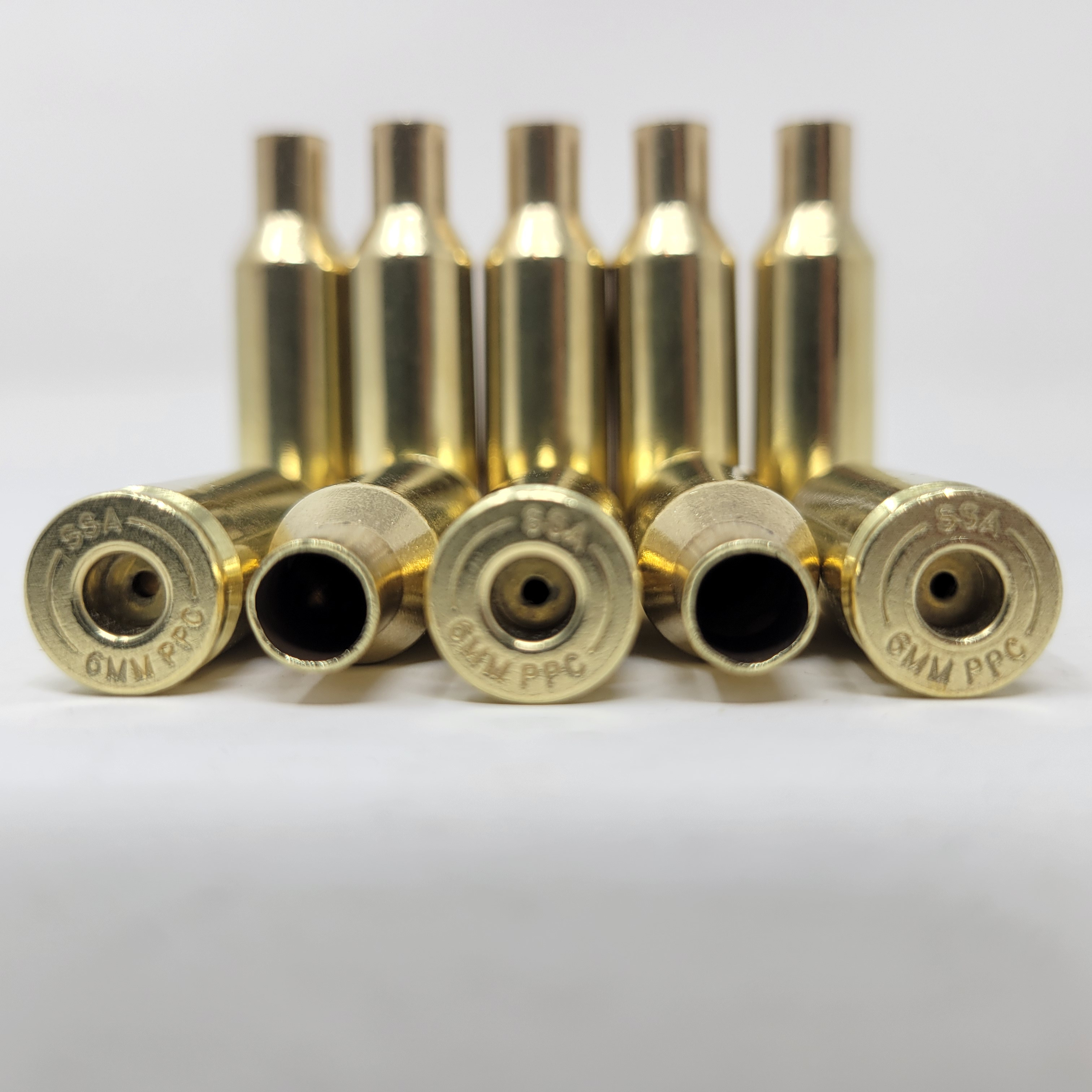 6mm PPC SSA Brass, New/Unfired, SSA Head Stamp Brass (50) - Other ...