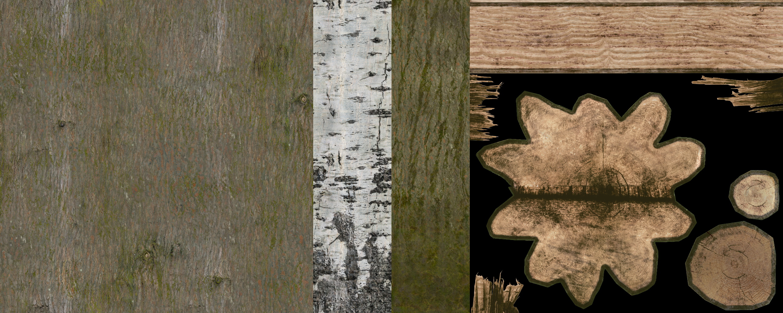 PBR Lightwood Trees (plus cut wood and aspens) at Skyrim Special ...