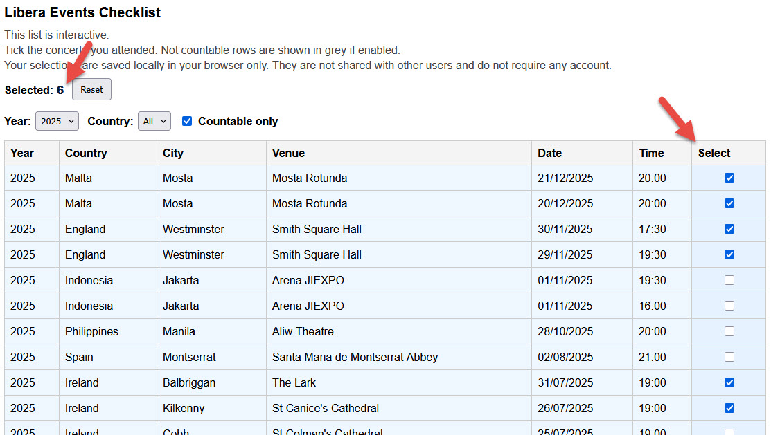 Libera Public Events Counter (Online Tool) - Libera Dreams