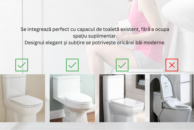 Bideu Non Electric Ultra Slim, Functie De Apa Calda Si Rece, Presiune ...
