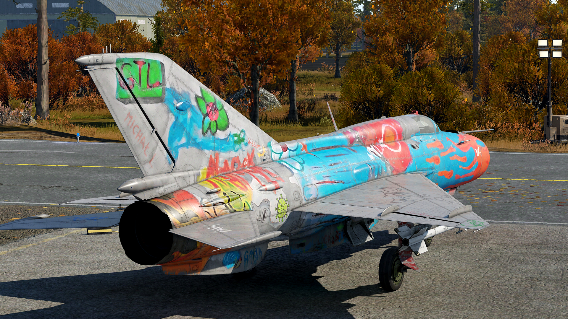 KP MiG-21 MF - "Graffiti MiG" - Ready for Inspection - Aircraft ...