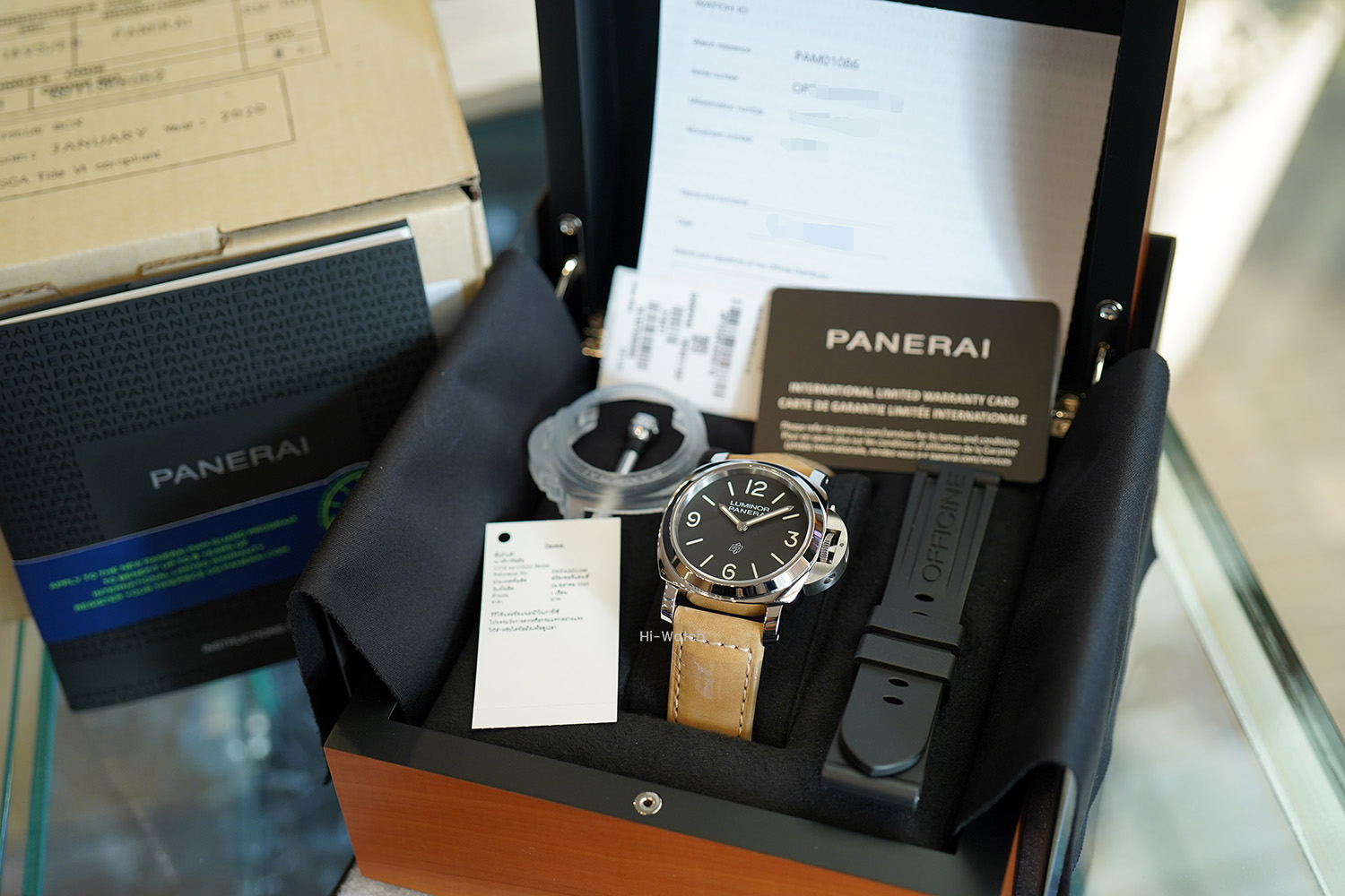 NEW!! Panerai 1086 Pam1086 Luminor Base Logo 44 mm (NEW Thai AD 07/2021)