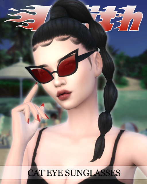 Lilith Sunglasses (Inferno Mini Collection) - The Sims 4 Create a Sim ...