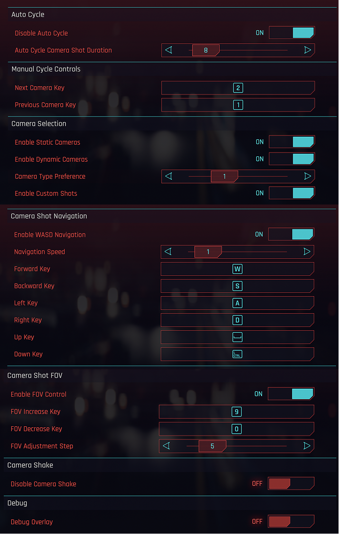 Autodrive Cinematic Camera Extended at Cyberpunk 2077 Nexus - Mods and ...