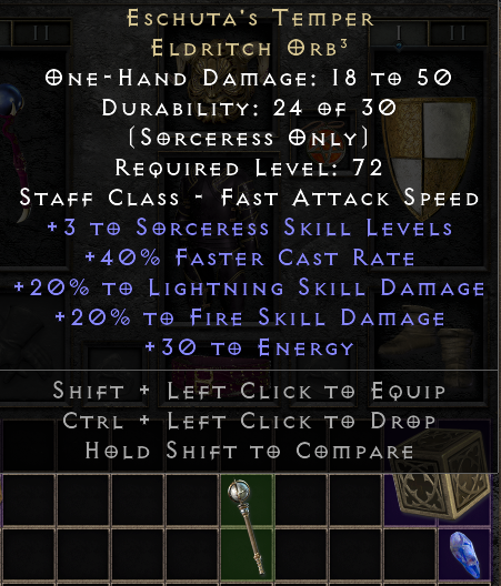 100% Perfect Eschuta's 3 20 20 30 Ft - Topic - d2jsp