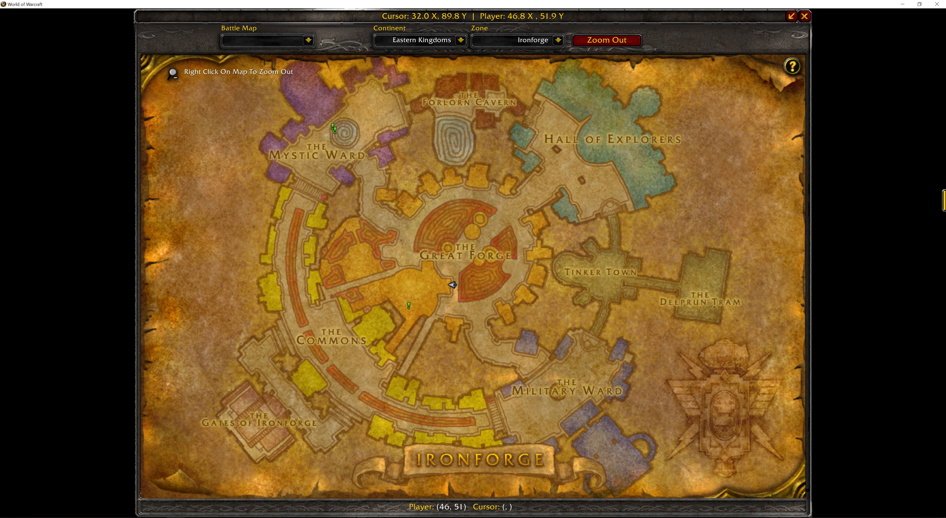 Aragriar's Whimsical World Warper brought me to a very cool spot in ...