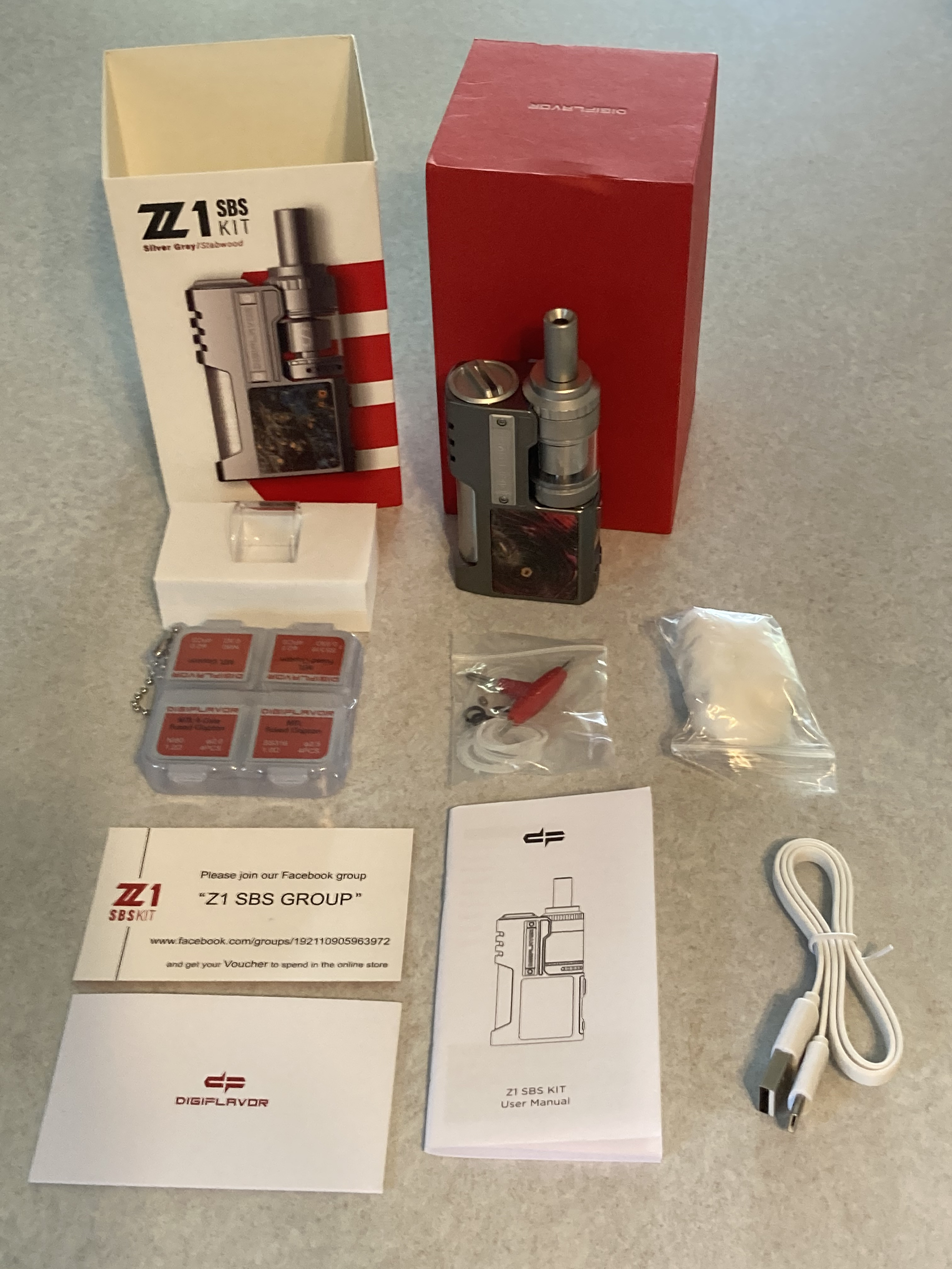 DIGIFLAVOR Z1 SBS KIT WITH SIREN 3 review by hittman | E-Cigarette Forum