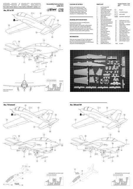 1/72 - IAR-99/-99C Soim resin kit by LiftHere! - released - new boxing ...
