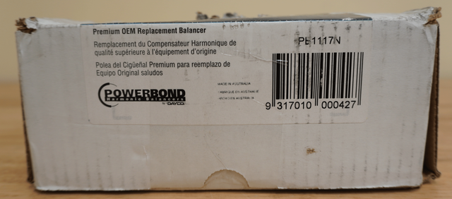 FS (For Sale) LS1 Harmonic Balancer Dayco PB1117N - CorvetteForum ...