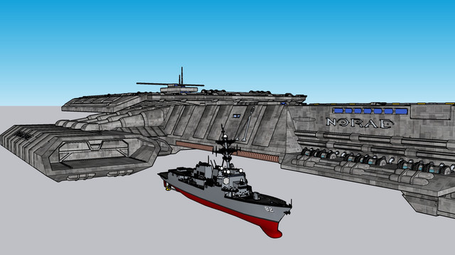 New BC-303 Prometheus and BC -304 Daedalus scaling (Stargate SG-1 ...