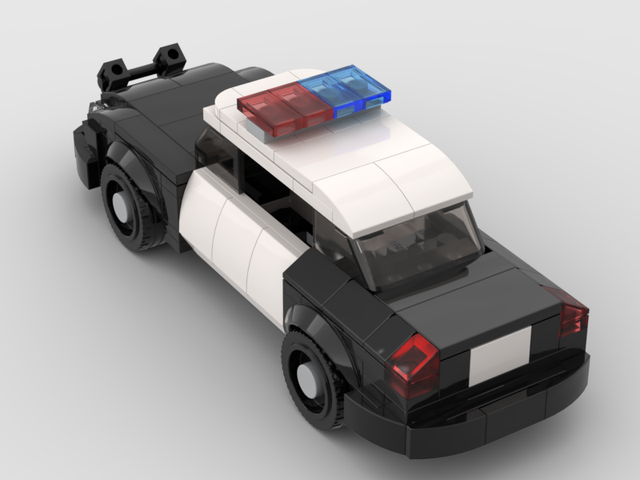 LEGO MOC Ford Crown Victoria 6 stud Police car by ZealotLego ...