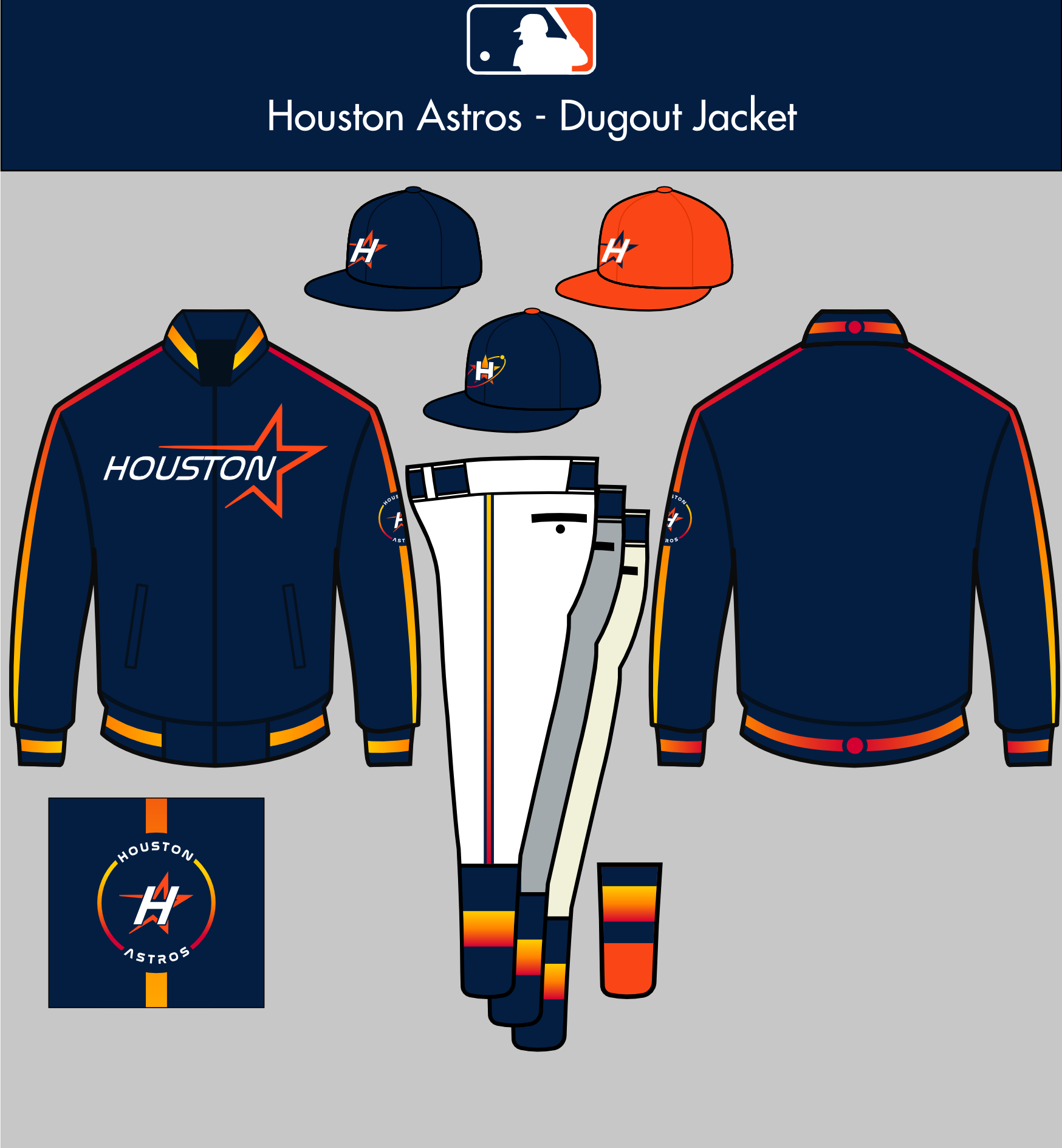 Houston Astros - City Connect-like makeovers - Concepts - Chris Creamer ...