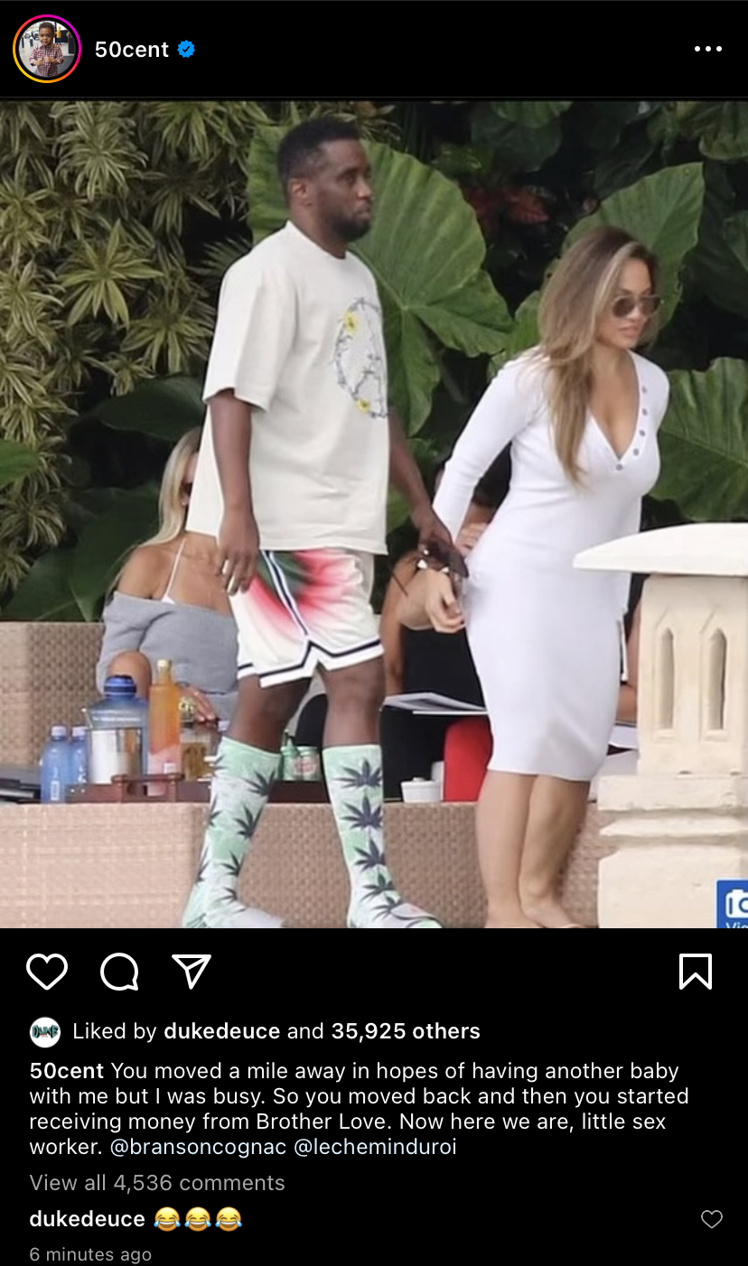 50 cent BM Daphne accuses him of Rape and Physical Abuse Update: Daphne ...
