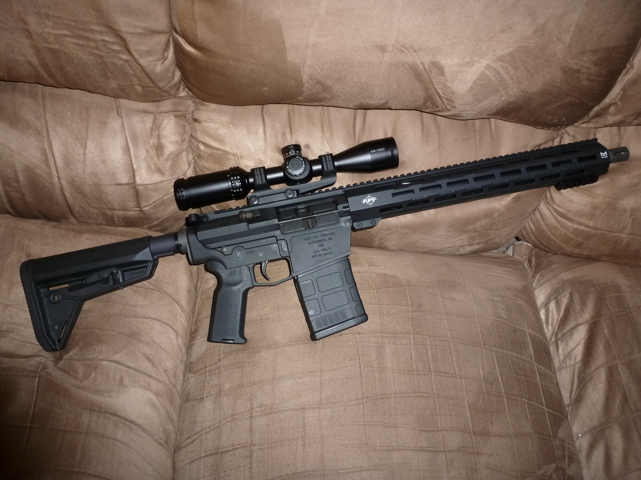 Alex Pro Firearms AR10 .308 16 inch carbine anyone?----UPDATE Range ...