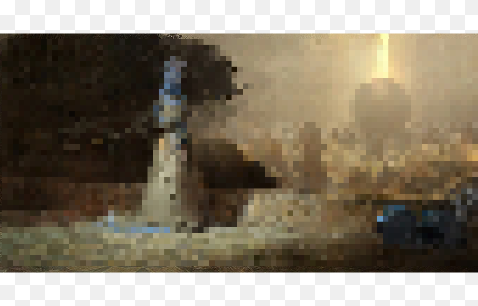 I made my favourite loading screen into pixel art! : r/Guildwars2