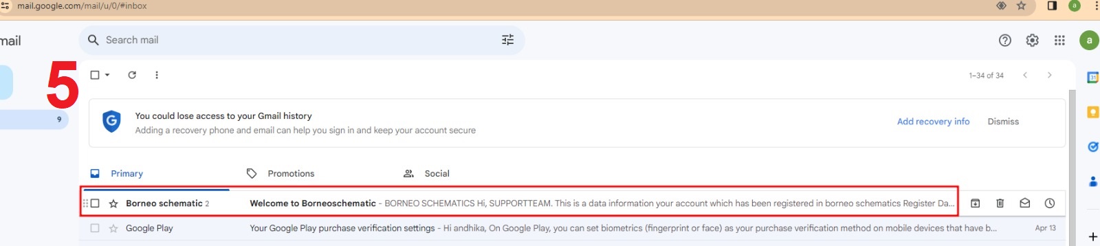 Login Data Recovery Procedure - if you forgot your Borneo Account ...