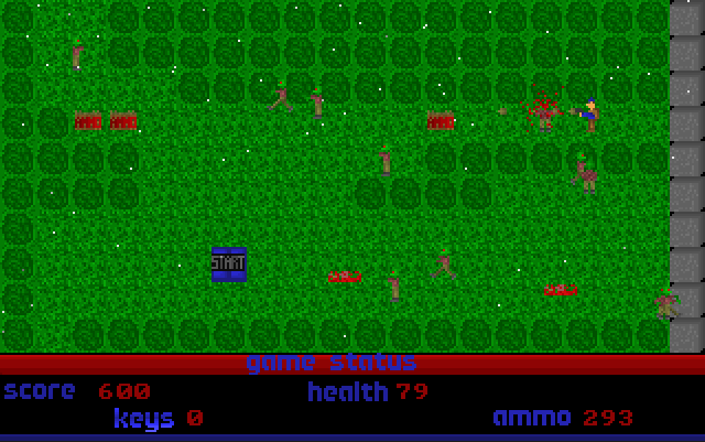 GitHub - cmstyles3/Zombie-Stalker-DOS: This is one of the very first ...