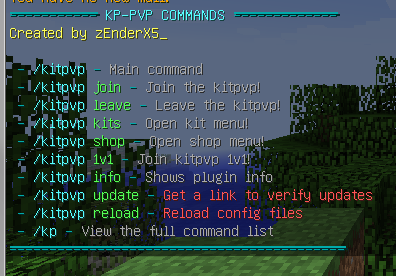 KP-PVP (The ultimate kitpvp plugin) | SpigotMC - High Performance Minecraft