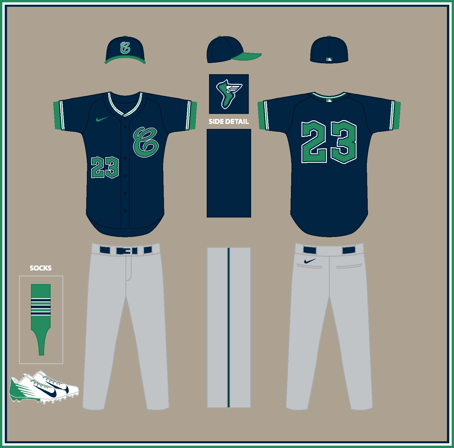 MLB x Federal League Baseball (Buffalo Blues 10/24) - Concepts - Chris Creamer's Sports Logos ...