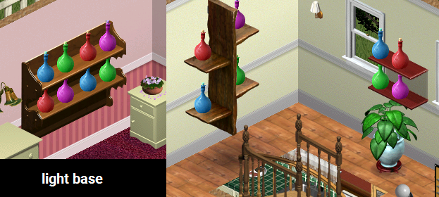 Mod The Sims - Gothi Potion Bottles Lamps