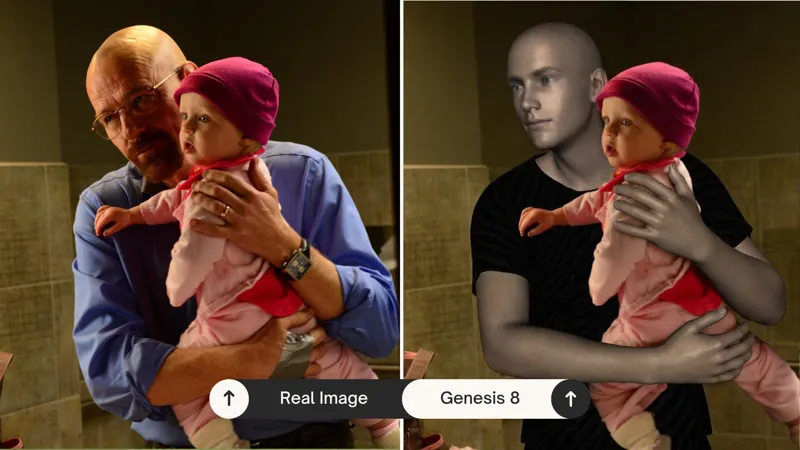 3DLOAD - Image To Genesis 8/9 Pose Generator AI V1.2