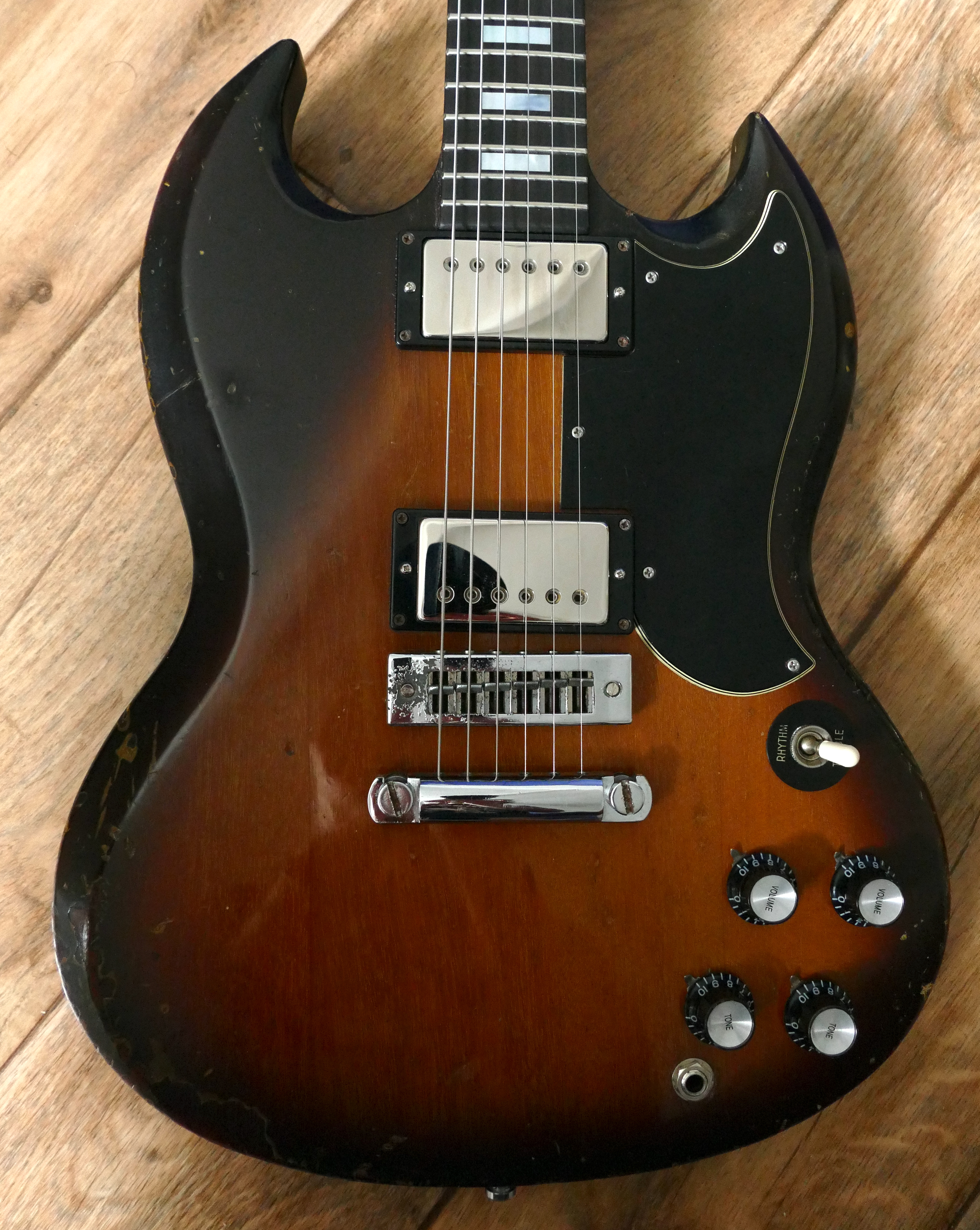 The ongoing salvation of a 70's Gibson SG... - Guitar Discussions on ...