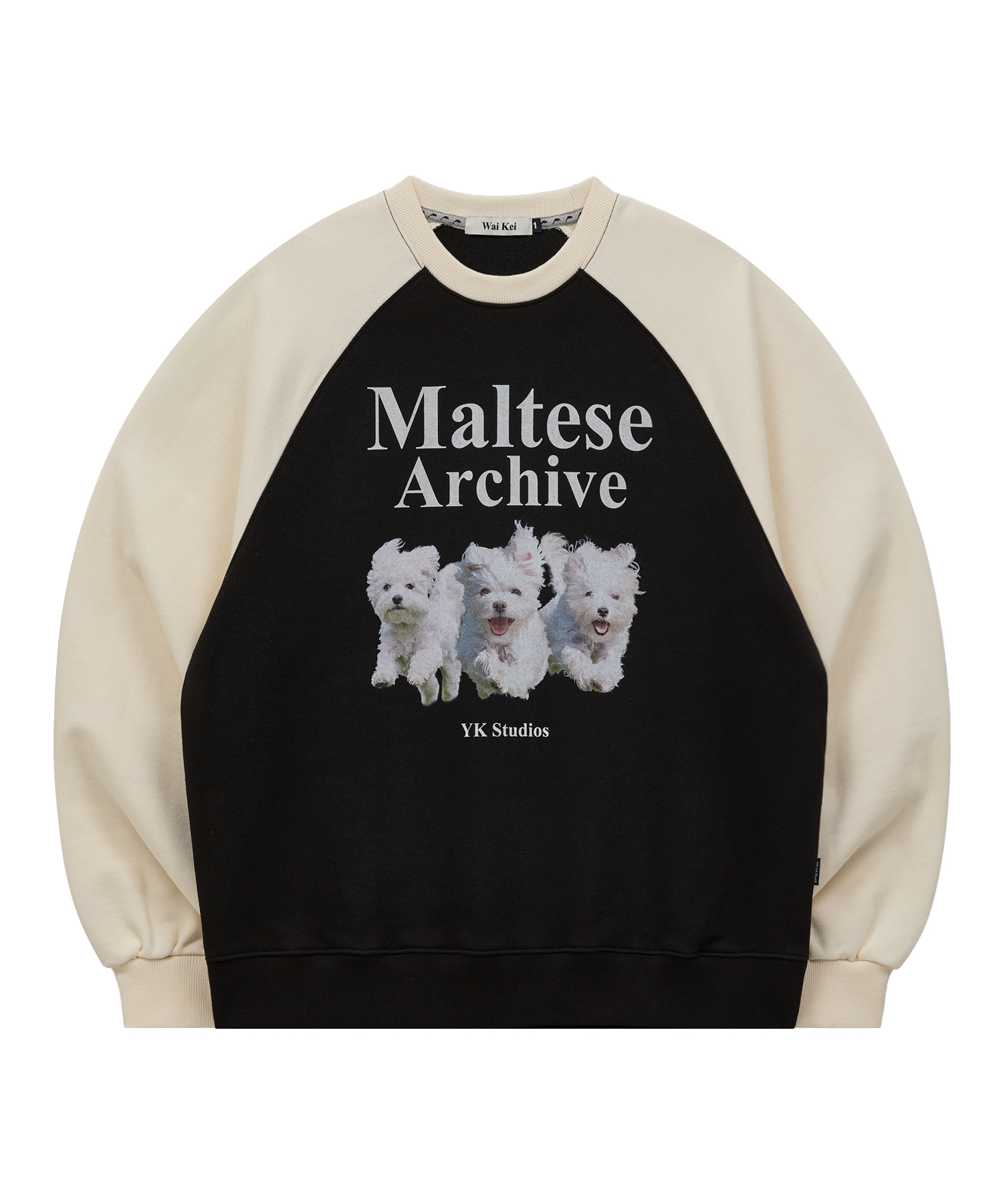 Maltese-Archive-Raglan-Sweatshirt-BLACK hosted at ImgBB — ImgBB