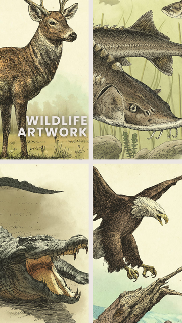Wildlife Artwork Loading Screens at Red Dead Redemption 2 Nexus - Mods ...